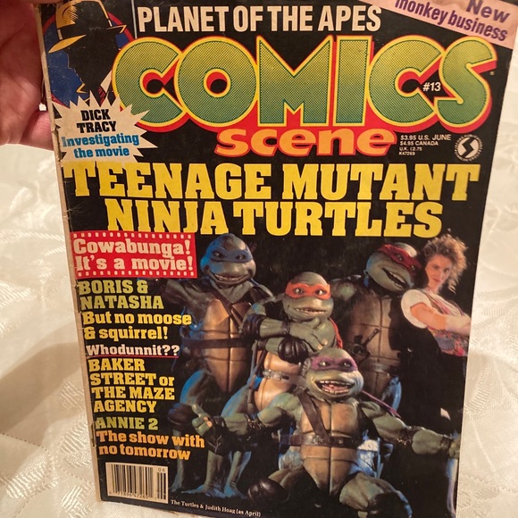 Comic Scene | Office | Vintage Comics Scene Planet Of The Apes Teenage ...